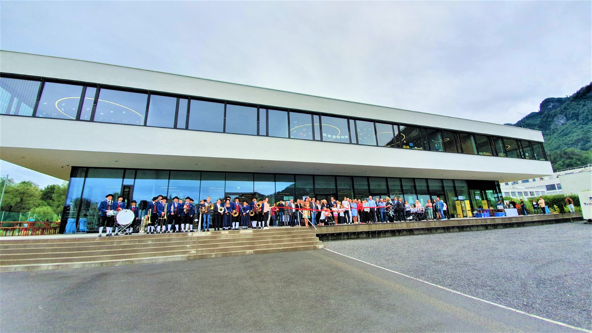 Offizielle Eröffnung der Volksschule Schwefel - Stadt Hohenems