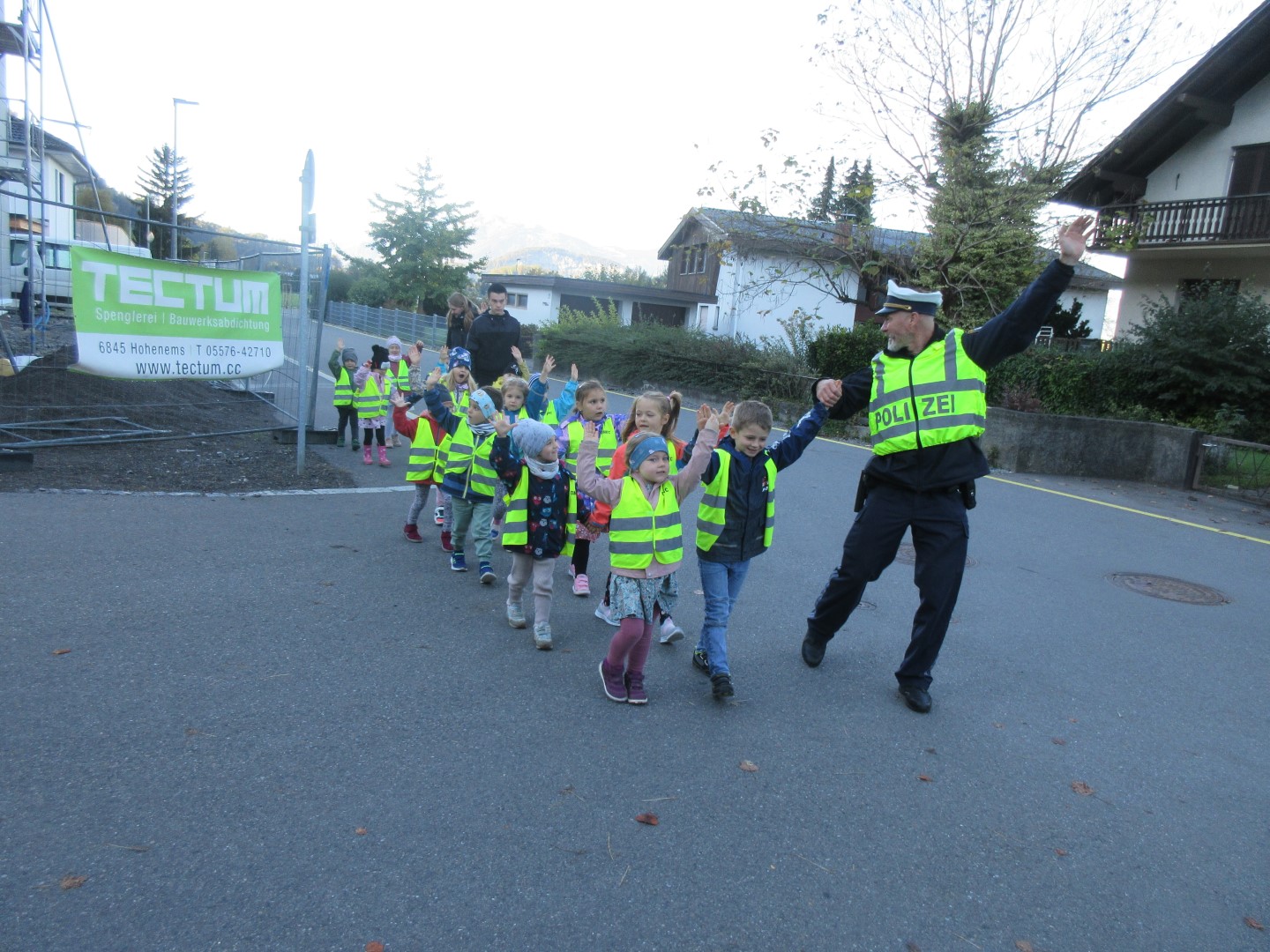 Die Stadtpolizei zu Besuch - Stadt Hohenems