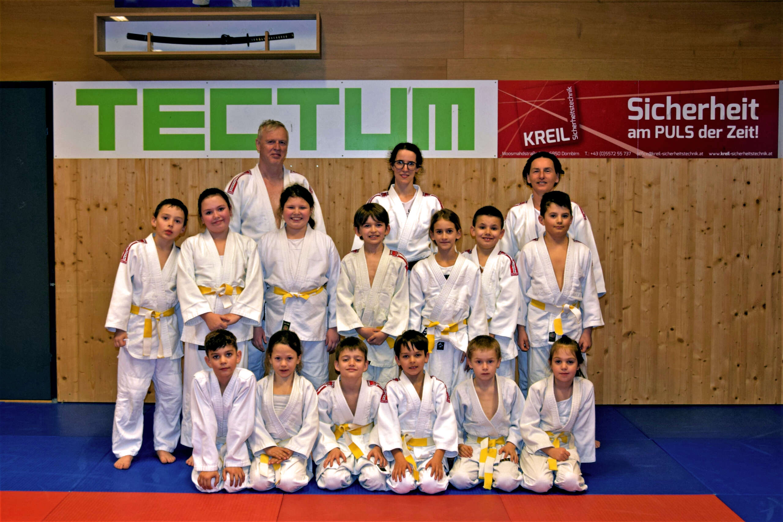 Prüfung bei der Schülermannschaft des UJC Hohenems - Stadt Hohenems