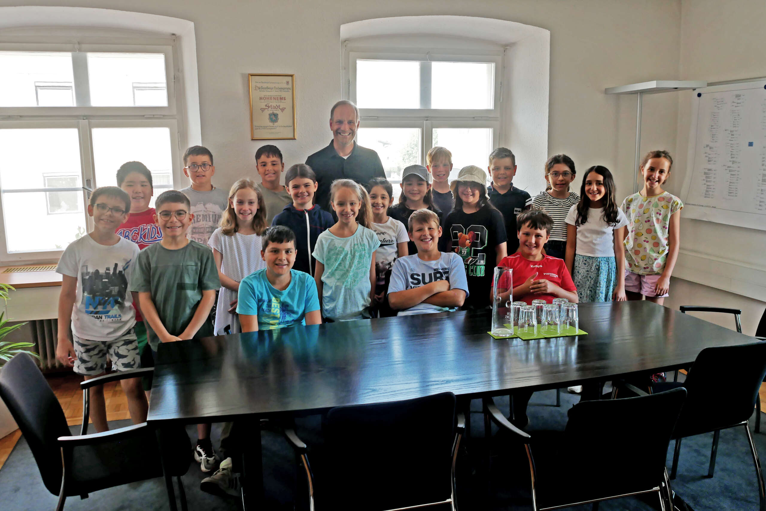 3a der VS Herrenried zu Gast im Rathaus - Stadt Hohenems