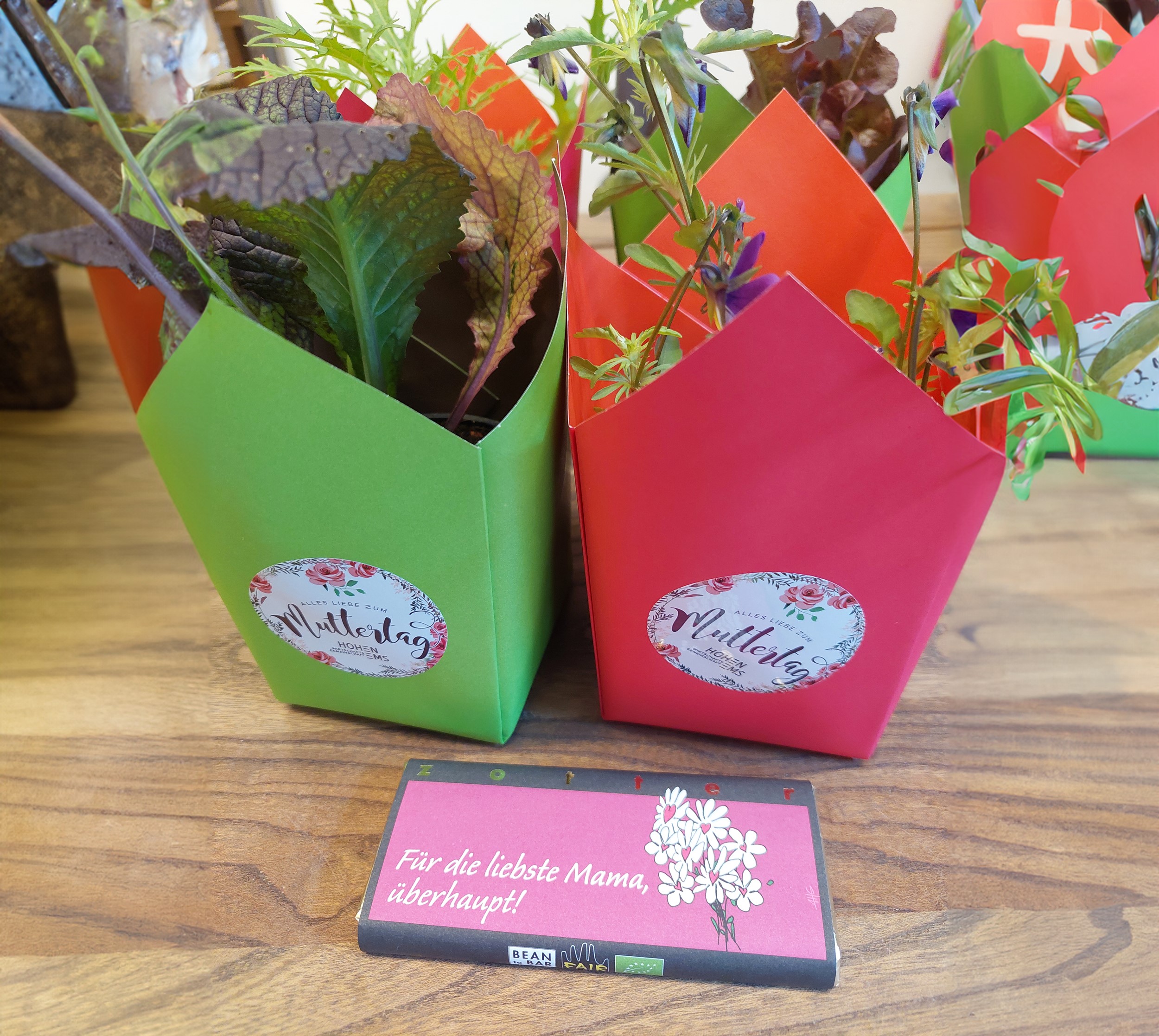 WIGE Hohenems dankt für Muttertagseinkauf - Stadt Hohenems