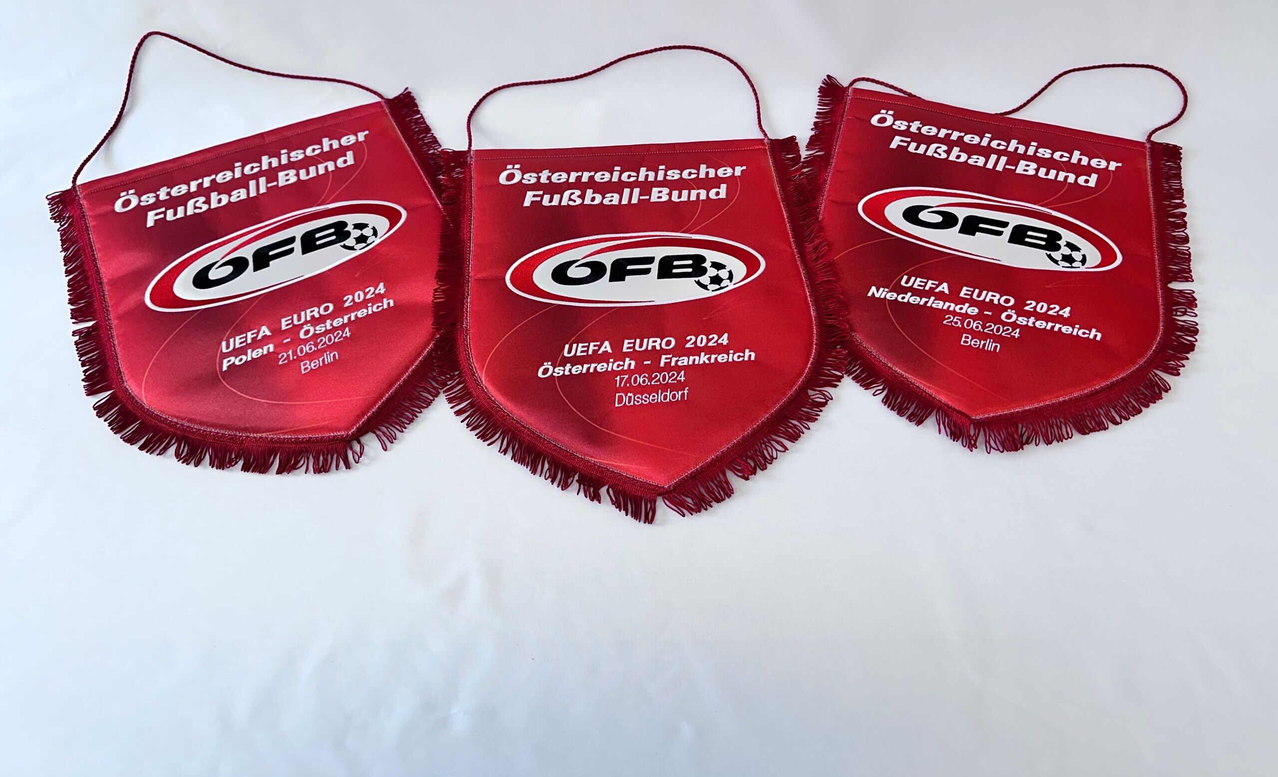 EM-Wimpel des ÖFB-Teams kommen aus Hohenems! - Stadt Hohenems